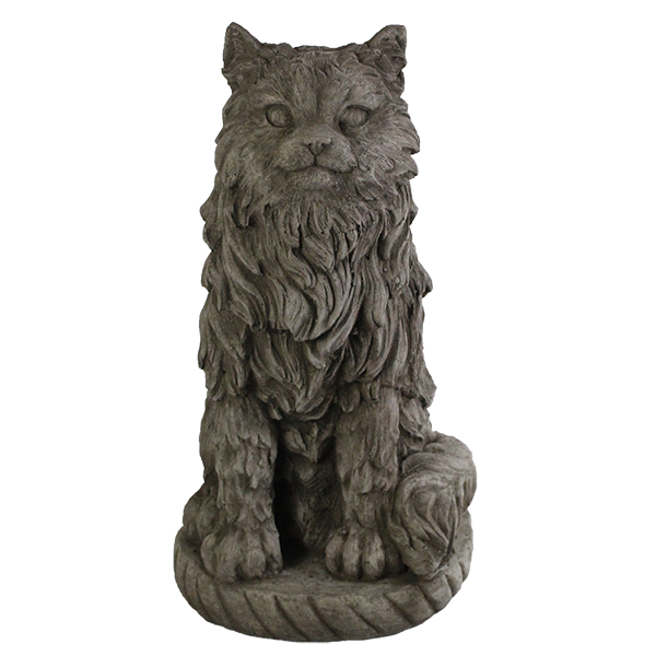 Big Chester Cat Garden Statue - Garden statuary in USA