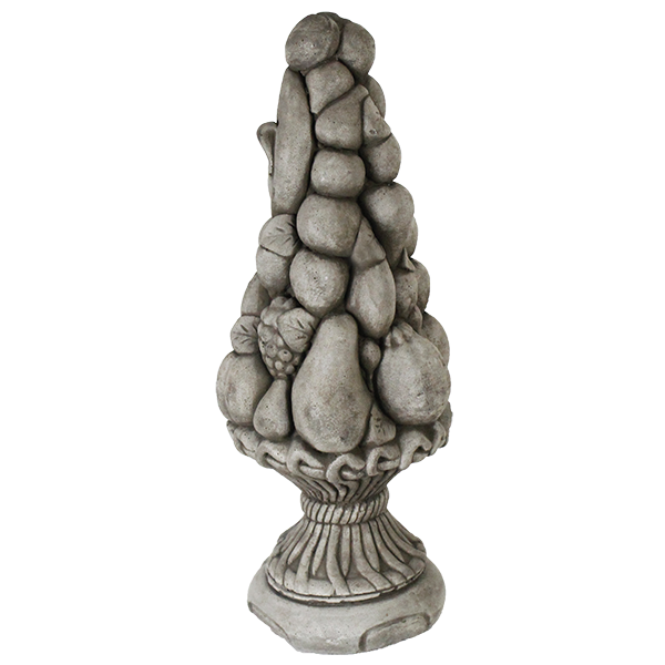 Fruit Finial Centerpiece Statue Home and Garden Decor - Garden statuary ...