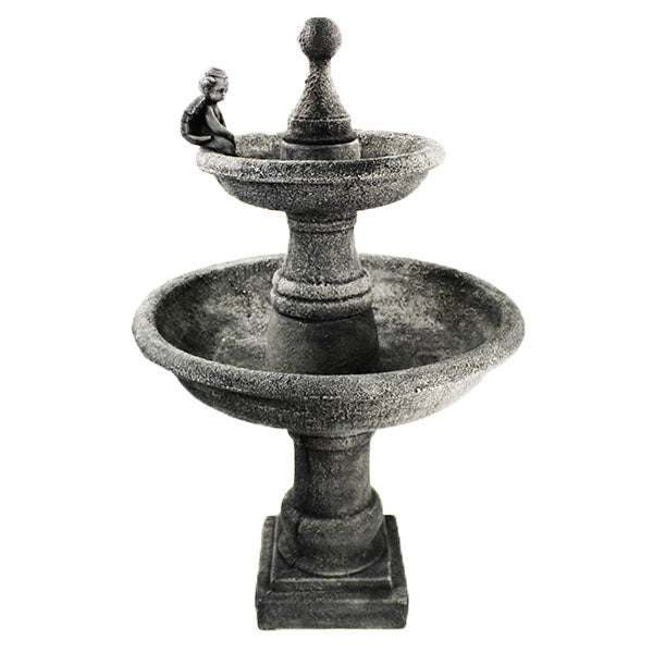 Traditional Cement Water Fountains for Big Gardens, Patios & Backyards ...