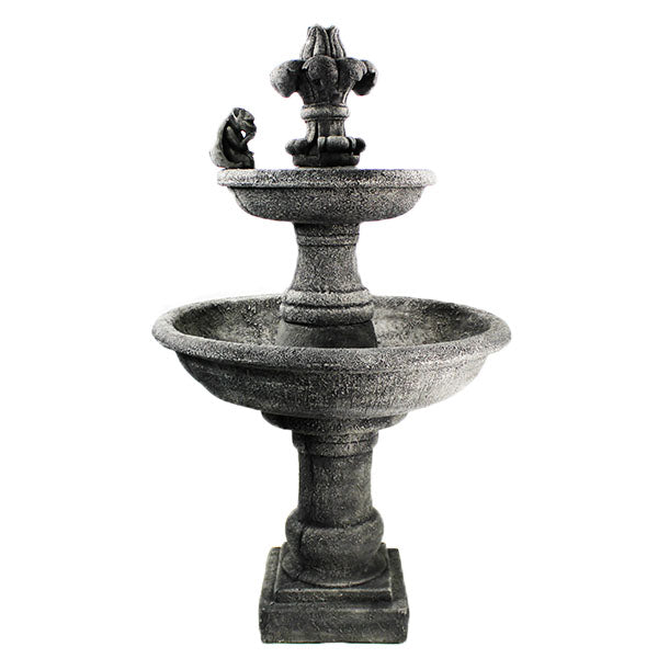 Traditional Cement Water Fountains for Big Gardens, Patios & Backyards ...