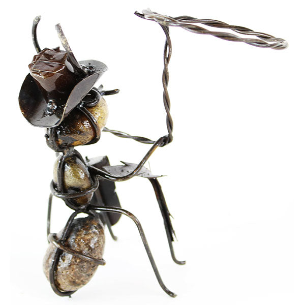 Cowboy Ant Statue Home and Garden Figures - Garden statuary in USA