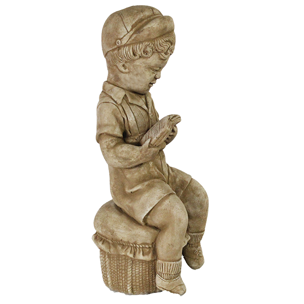 Sailor Boy Reading Statue - Garden statuary in USA