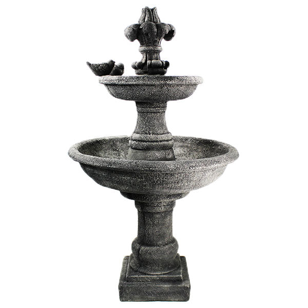 Traditional Cement Water Fountains for Big Gardens, Patios & Backyards ...